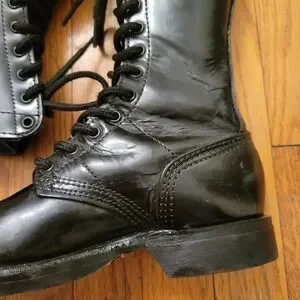 Corcoran | Shoes | Corcoran 515 Black Leather Combat 45m Usa Military ...